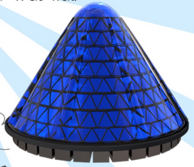 cone-shaped solar, 20 times more output - Solar PV discussion